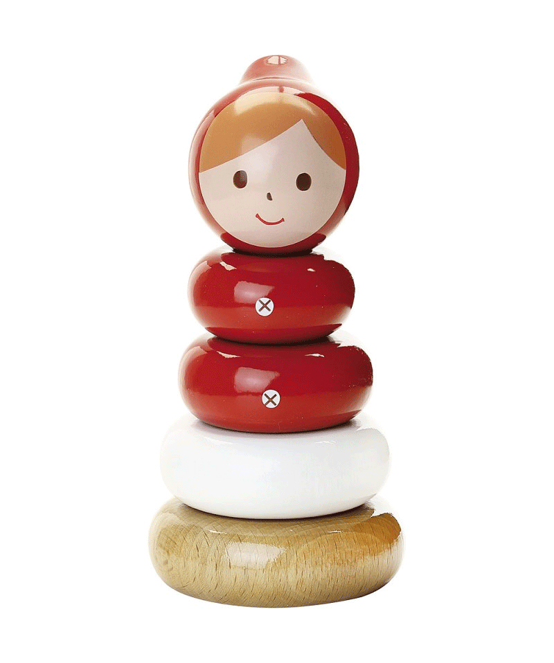 Red Riding Hood Stacking Toy – Kidding Around NYC