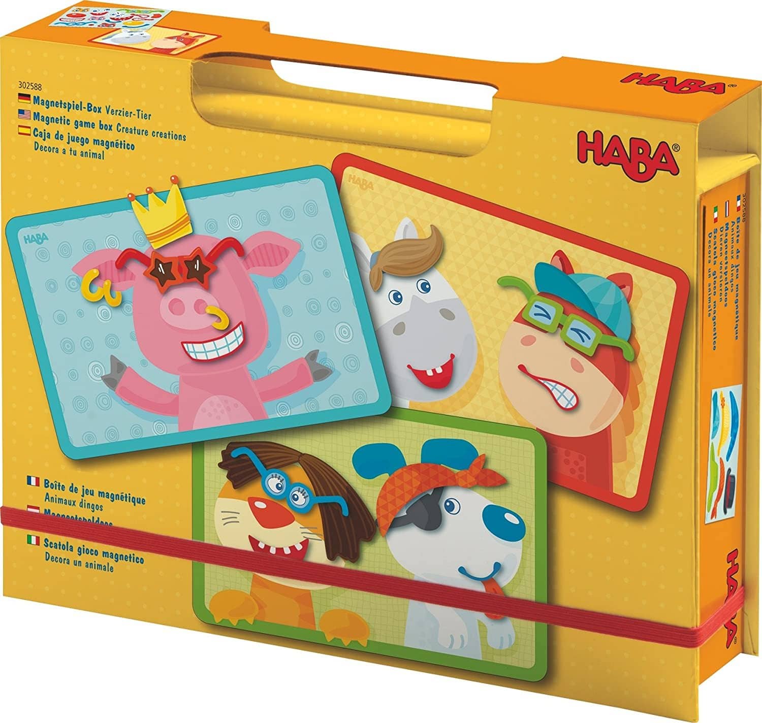 Creature Creations Magnetic Game Box - 51 Hilarious Magnetic Pieces Wi ...