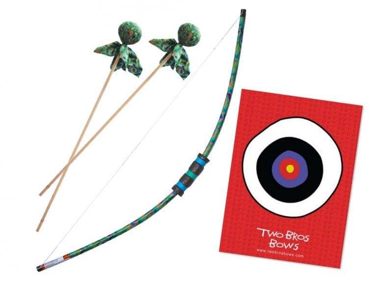 Peacock Bow, Two Arrows And Bullseye – Kidding Around NYC